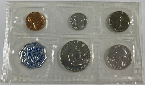 1963 Proof Set (#14191) white spot obv. 50C | eBay