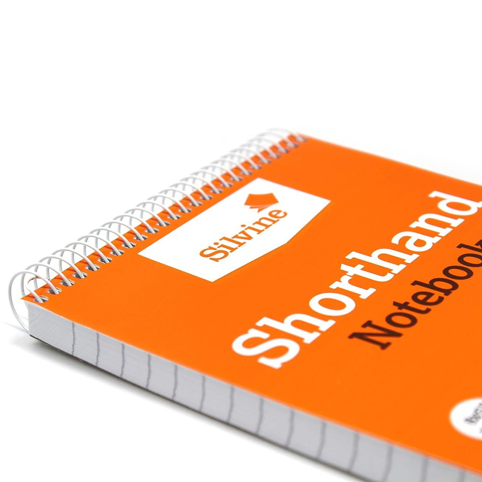 300 Page Silvine Reporters Notepad Flip - Quality 75 GSM Spiral ...