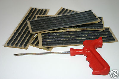 Tyre String Inserting Tool 6" With Tyre Repair Strings 8" x 25 Strings ...