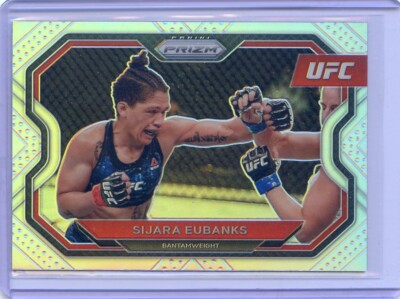 2021 Panini Prizm UFC MMA Silver NO. 157 Sijara Eubanks | eBay