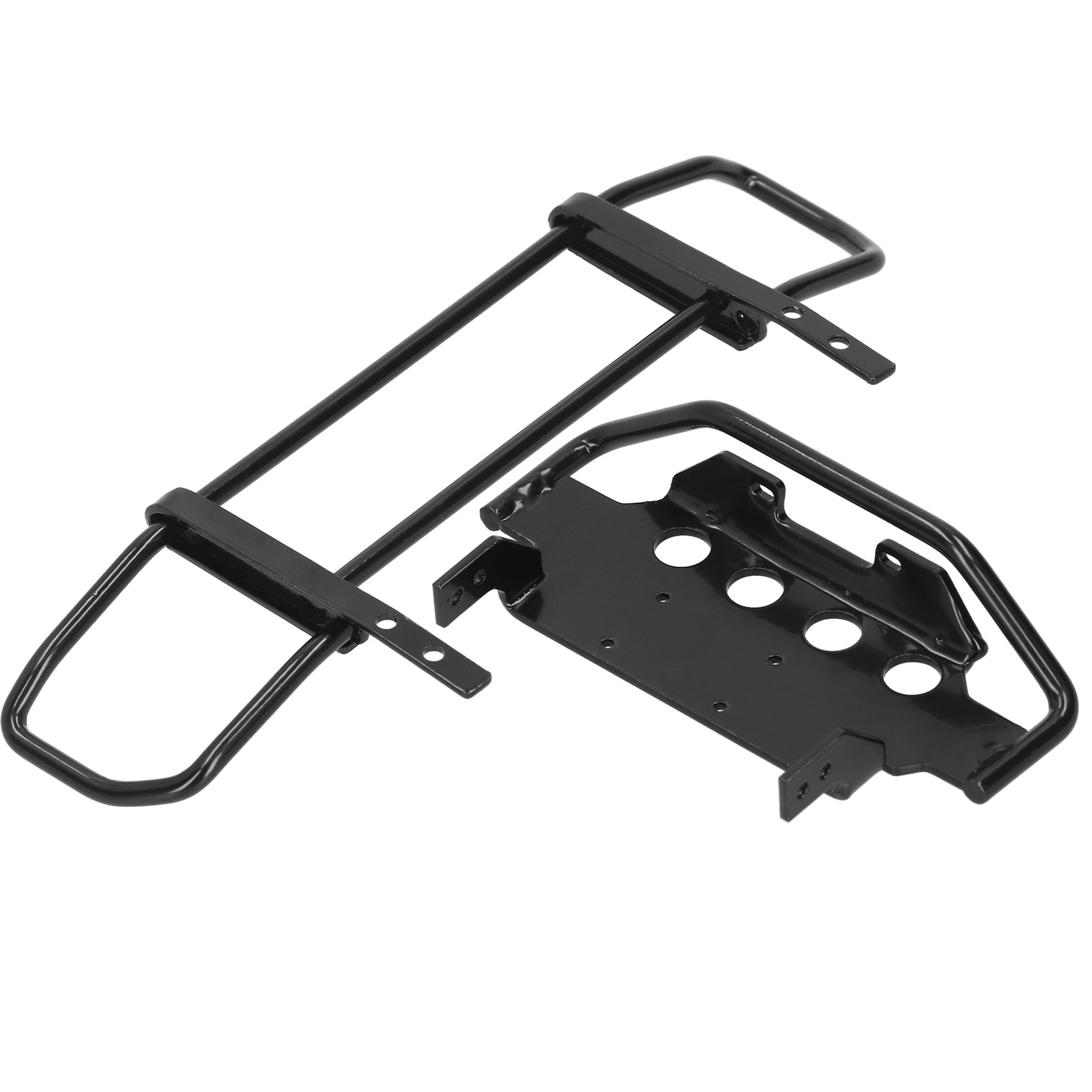 1 Set RC Metal Front Bumper Upper And Lower Bumper Replacement Fit For ...