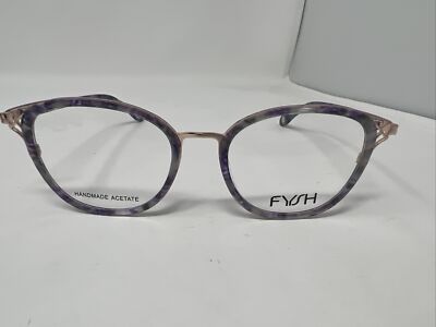 FYSH 3665 S407 50/17 Amethyst Rose Women’s Eyeglass Frames U95 | eBay