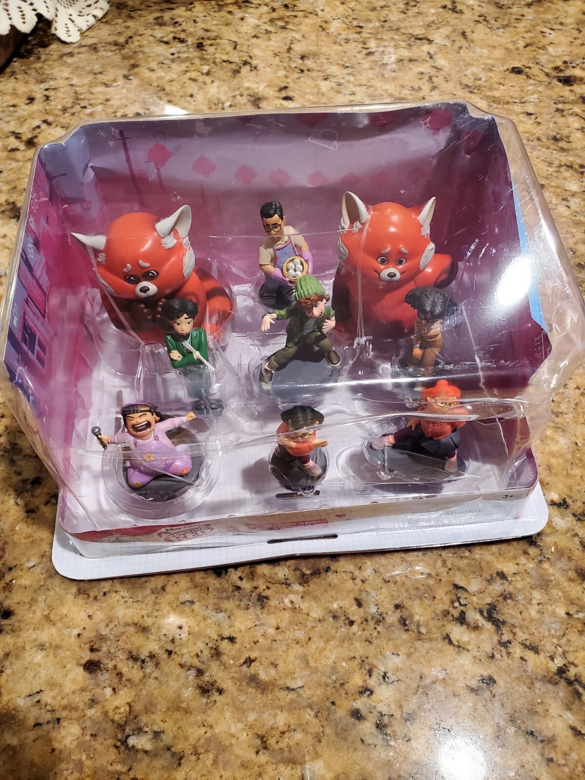 Disney Turning Red Deluxe Figurine Figure 9 pieces Play Toy Set | eBay