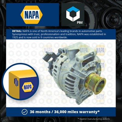 Alternator fits MERCEDES CLS350 C219 3.5 06 to 10 NAPA 0009061102 ...