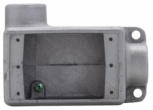 Crouse-Hinds FDL2, 1-Gang, (2) 3/4", Iron, FDL, Deep, Cast Device Box ...