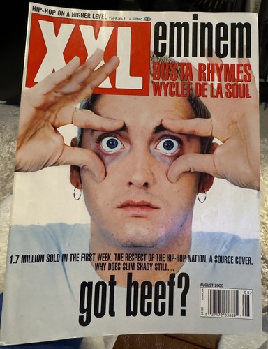 XXL Magazine August 2000 Eminem ‼️RARE No Label Marshall Mathers LP ...
