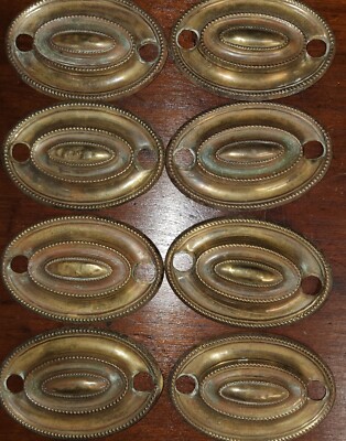 Drawer Pulls - Brass Oval