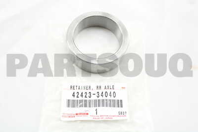 4242334040 Genuine Toyota RETAINER, REAR AXLE BEARING, INNER, RH/LH ...