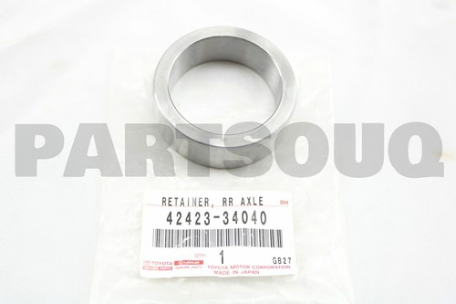 4242334040 Genuine Toyota RETAINER, REAR AXLE BEARING, INNER, RH/LH ...