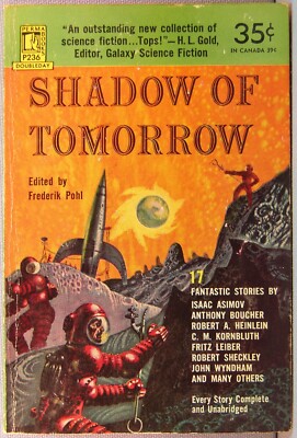 Shadow of Tomorrow ed. by Frederik Pohl PBO 1st Edition 1953 Very Good ...