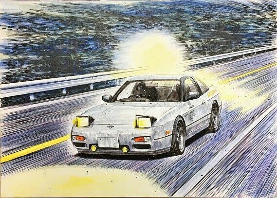 Fujimi Initial D No. 7 180sx Kenji Plastic Model Isd7 1/24 for sale ...