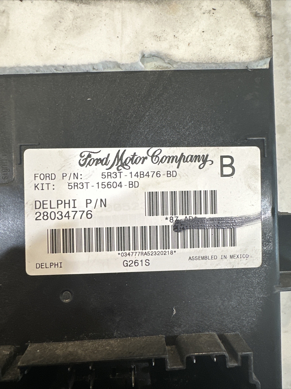 2005 FORD MUSTANG FUSE BOX POWER BODY MODULE INTERIOR BCM FUSEBOX 5R3T ...