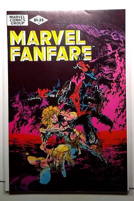 Marvel Fanfare #2 1982 Marvel 9.2 Spider-Man Angel Sauron Tanya ...