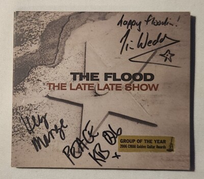 Late Late Show * by Flood (CD, 2006). SIGNED as Pictured | eBay Australia