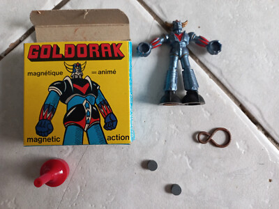 Goldorak bleu métal Magneto MIB Magnetic Goldrake Grendizer vintage ...