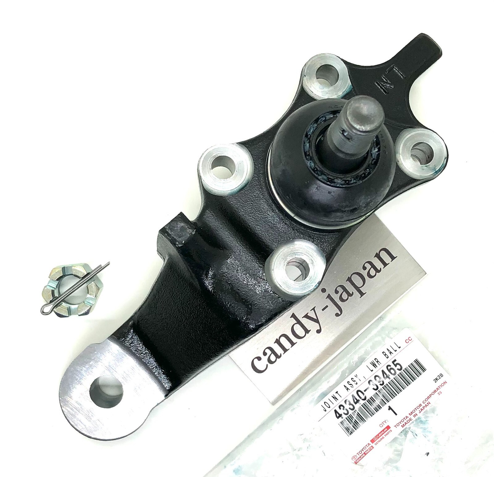 Toyota Genuine Front LH & RH Lower Ball Joint 4runner 43330-39585 43340 ...