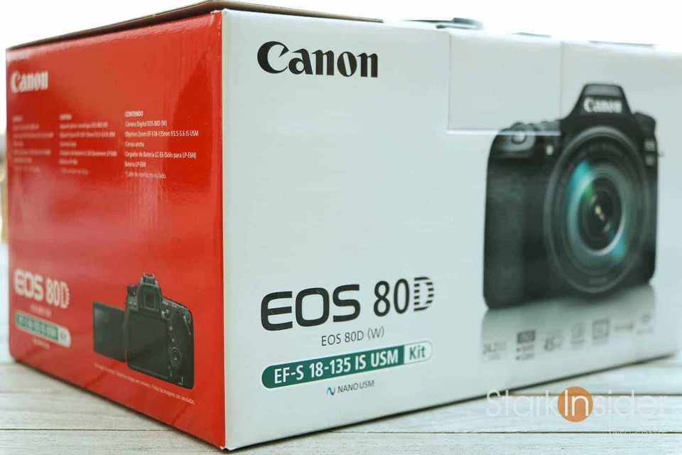 Canon EOS 80D Camera with EF-S 18-55mm Zoom Lens (Mint Condition and in ...