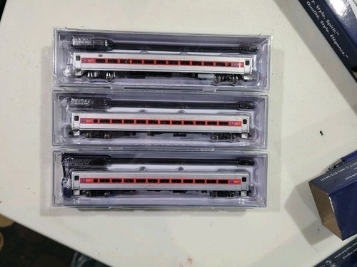 Rapido N Scale Passenger Cars CDOT Comet Cars 2 Coaches And 1 Cab Car ...