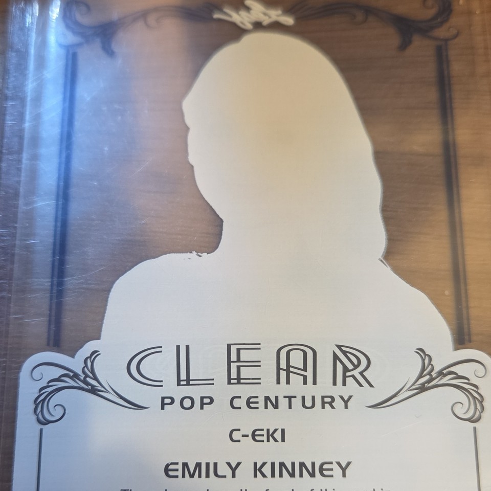 Leaf Clear Pop Century Trading Card Emily Kinney Autographed C-EKI | eBay