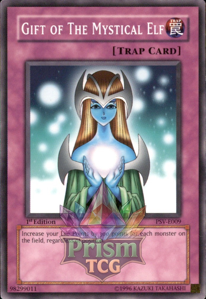 1st ed Gift of The Mystical Elf PSV-E009 Yugioh | eBay UK