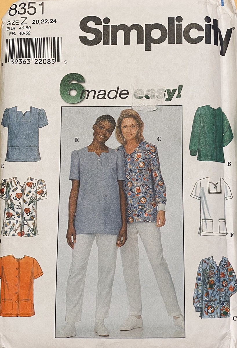 Scrub Top Patterns