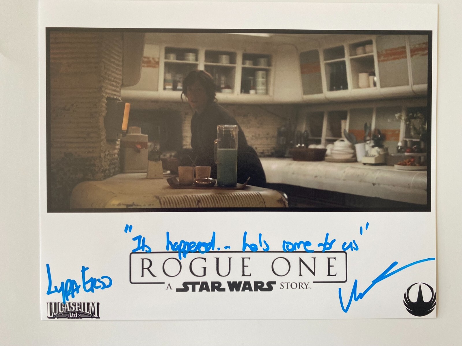 VALENE KANE In-Person signiertes Autogramm 20x25cm Star Wars Rogue One ...