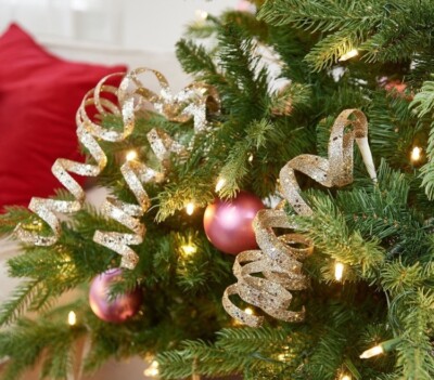 Set of 14 Spiral Curly Ribbon Picks by Valerie Parr Hill Champagne ...