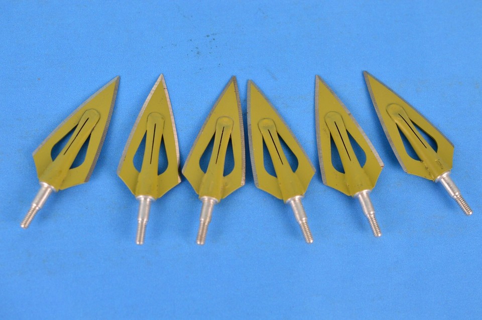 Bear Archery 1964 Razorhead Broadheads Vtg screw in Hunting Points Lot ...