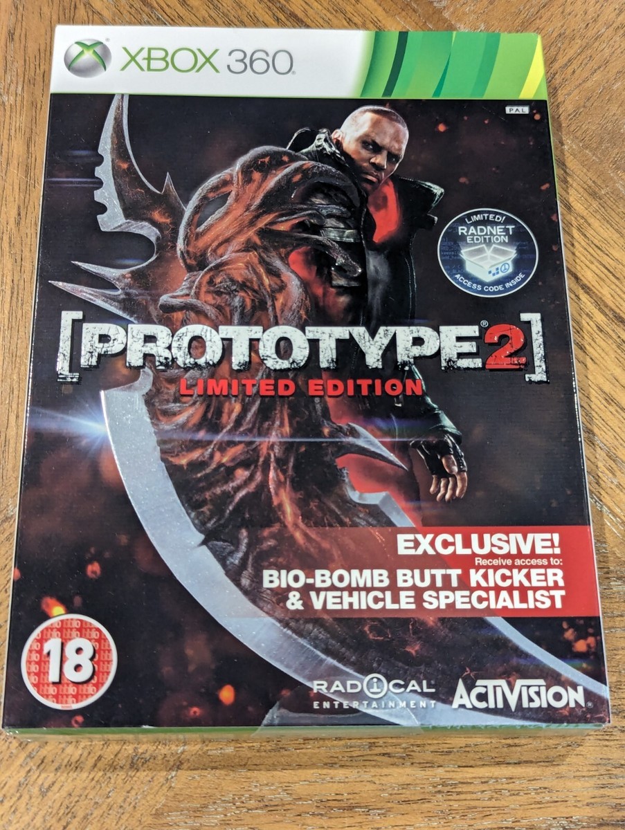 Prototype Jeu Xbox 360 Lot Of 4 XBOX 360 Video Games Brand New Factory