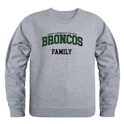 Bronx Community College Broncos Family Crewneck Sweatshirt Sweater | eBay