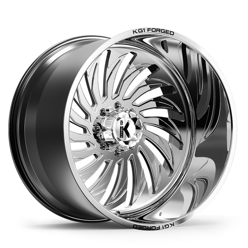 26x16 KG1 KF017 Hurricane Pol DIRECTIONAL FORGED Wheels 8x180 (-101mm ...