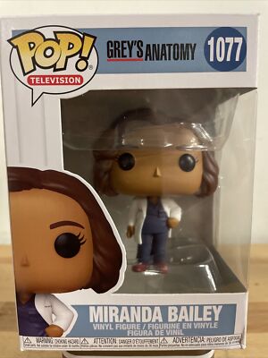 Funko Pop! Television Miranda Bailey Grey’s Anatomy #1077 Vinyl Figure ...