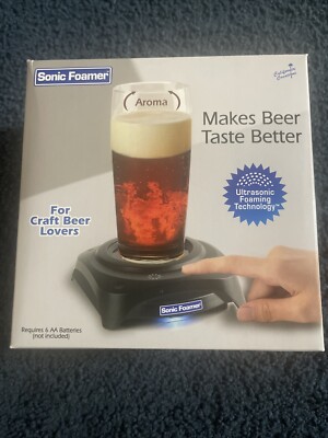 Beer Aerator - Sonic Foamer Uses Sound Waves To Create The Perfect Beer ...