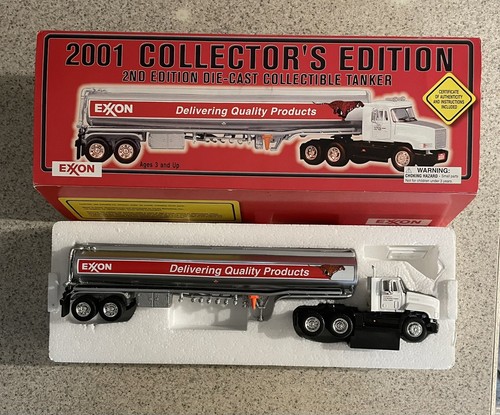 EXXON TOY 2001 TANKER TRUCK 2ND COLLECTOR'S EDITION DIE CAST | eBay