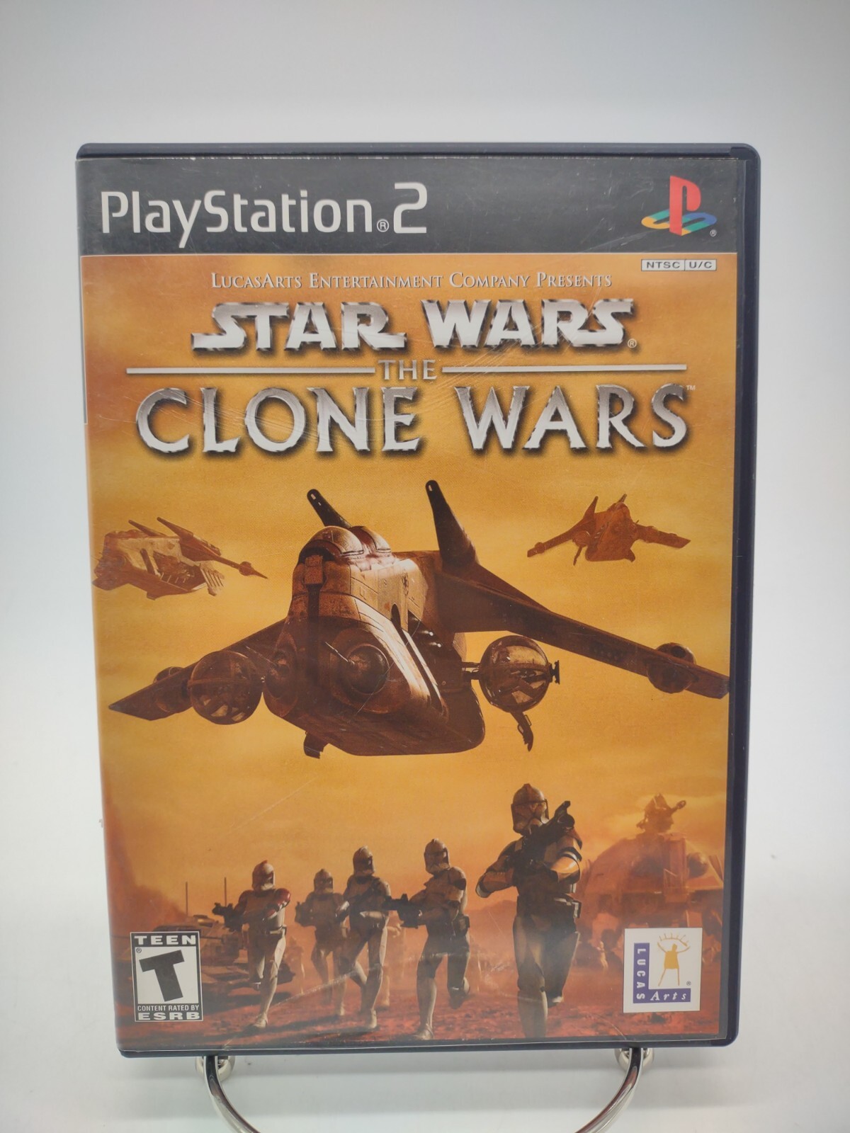 Star Wars: The Clone Wars (Sony PlayStation 2, 2002) PS2 Complete w ...