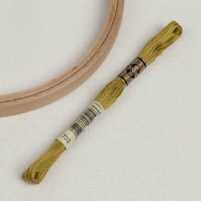 DMC Stranded Cotton Embroidery Thread 733 - per Skein | eBay UK