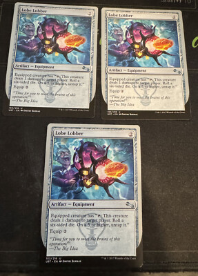 Lobe Lobber X3 Unstable Magic the Gathering MTG | eBay