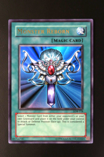 Yu-Gi-Oh! Monster Reborn LOB-118 Asian English Ultra Rare | eBay