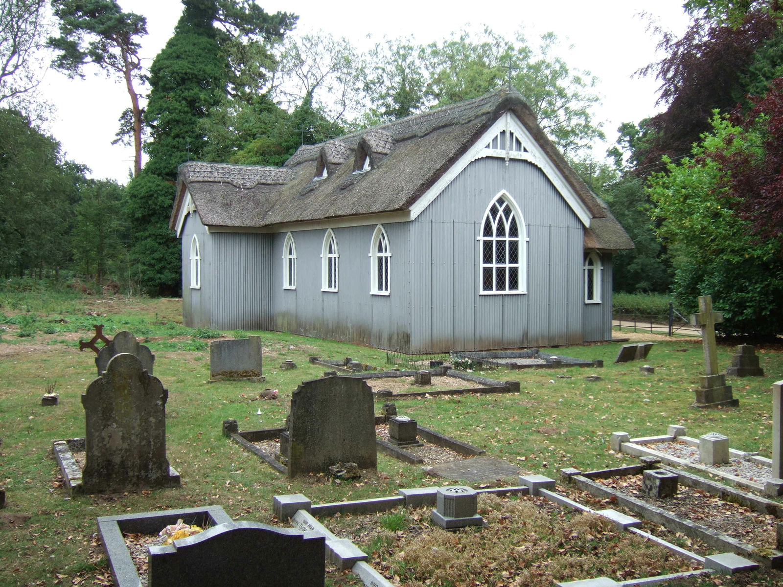 Photo 6x4 A unique construction ? St Felix Chapel Babingley with outer ...