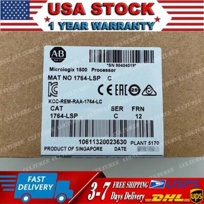 New Sealed Allen-Bradley 1764-LSP MicroLogix 1500 Processor Module US ...
