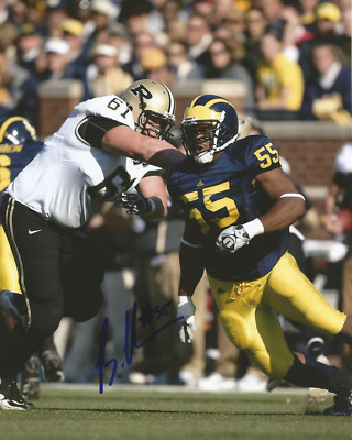 BRANDON GRAHAM Autographed Signed 8 x 10 Photo Michigan Wolverines ...