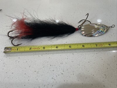 9” MUSKY BUCKTAIL SPINNER BAIT | eBay