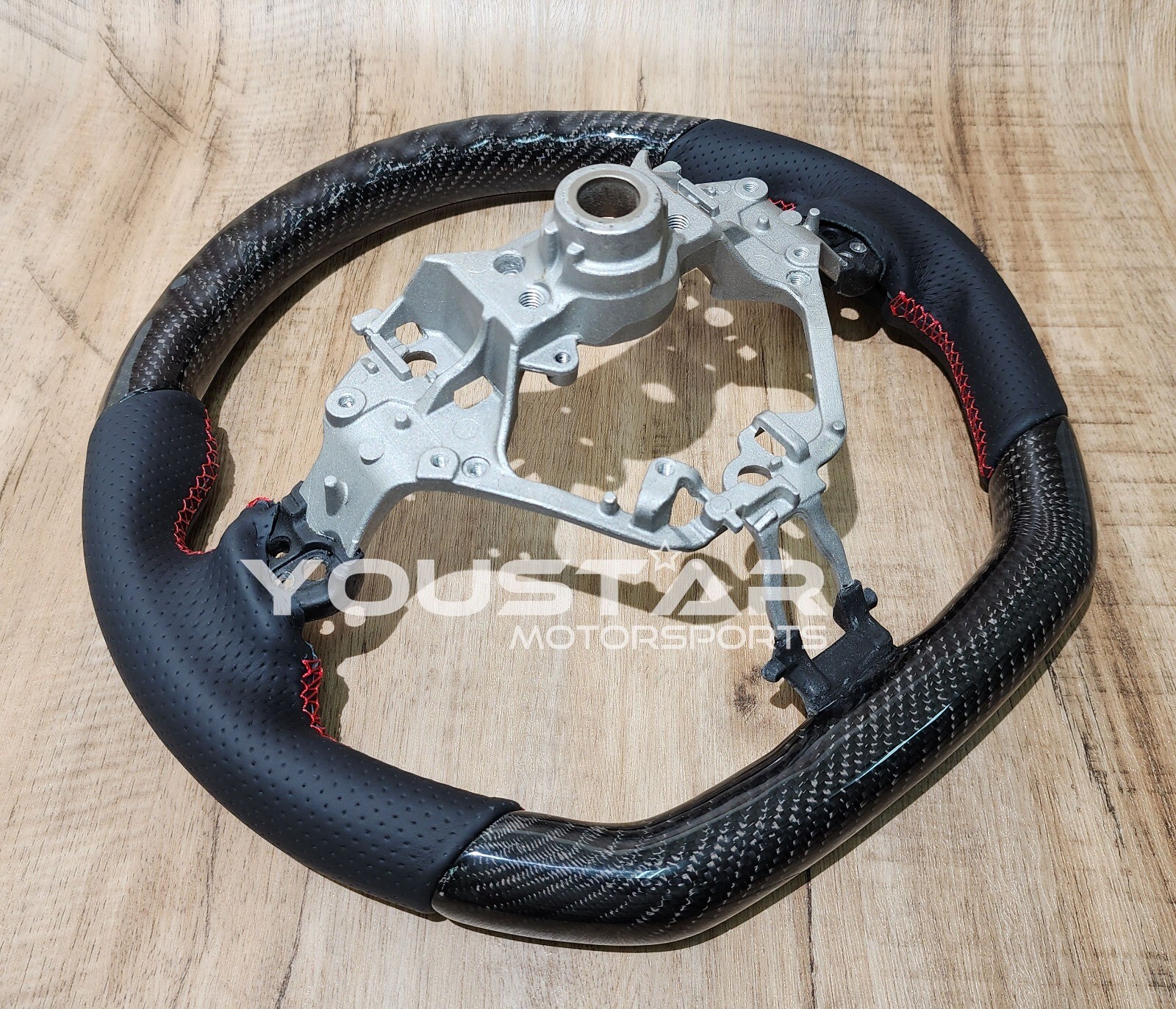 D Type PREMIUM CARBON + LEATHER Steering Wheel for Toyota GT86 GR86 ...