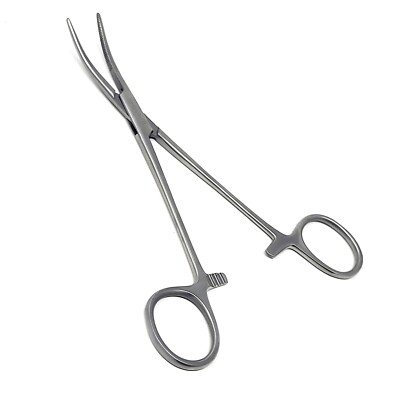 Rankin Kelly Hemostat Locking Forceps Curved 6.25" Surgical Instruments ...