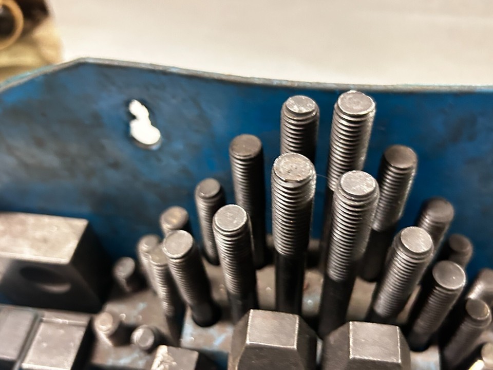 MACHINIST AucSt TOOL LATHE MILL Machinist Set Up Set with Blocks ...