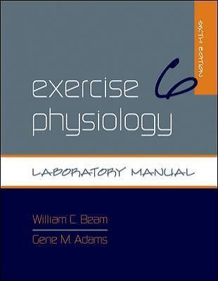 Exercise Physiology Laboratory Manual 9780073376592| eBay