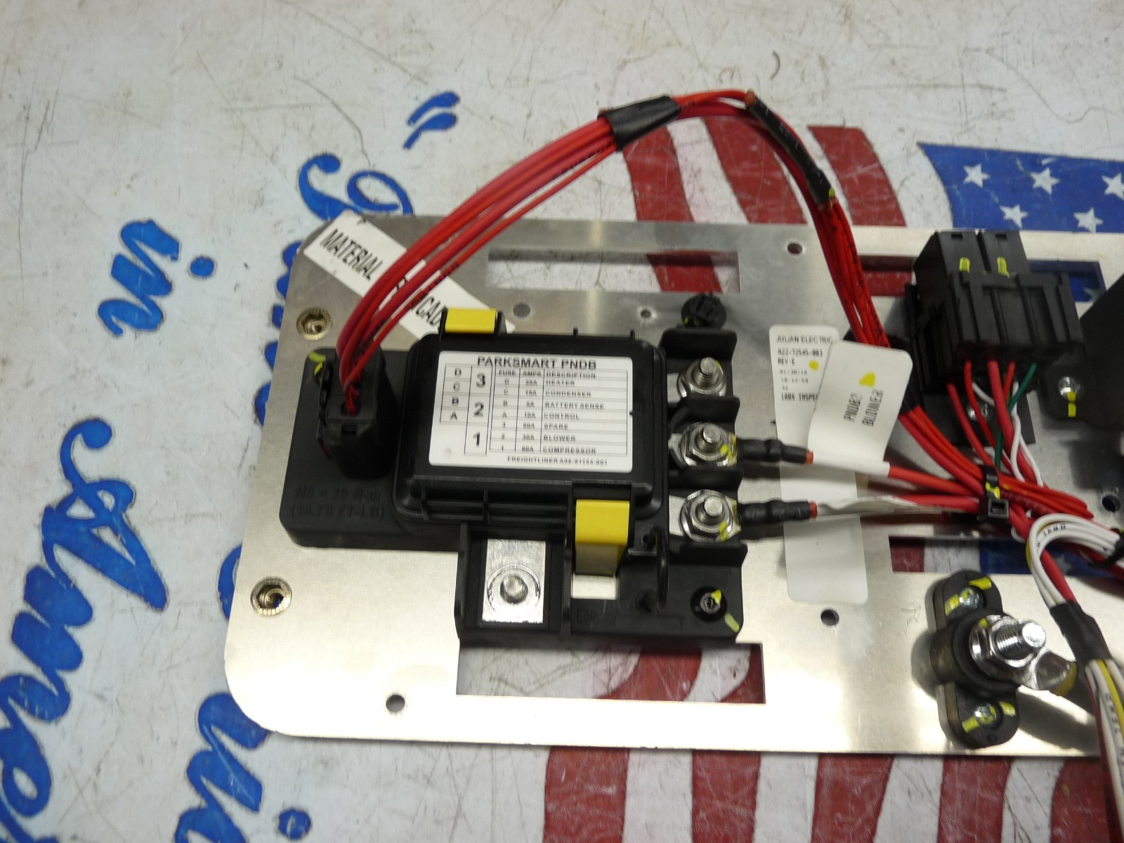A2+Freightliner+A22-72545-003+Parksmart+PNDB+Panel+Assembly+ELEC+CTR+Wo ...