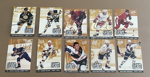 1993-94 ULTRA ADAM OATES COMPLETE 10 CARD HOCKEY INSERT SET Rare | eBay UK