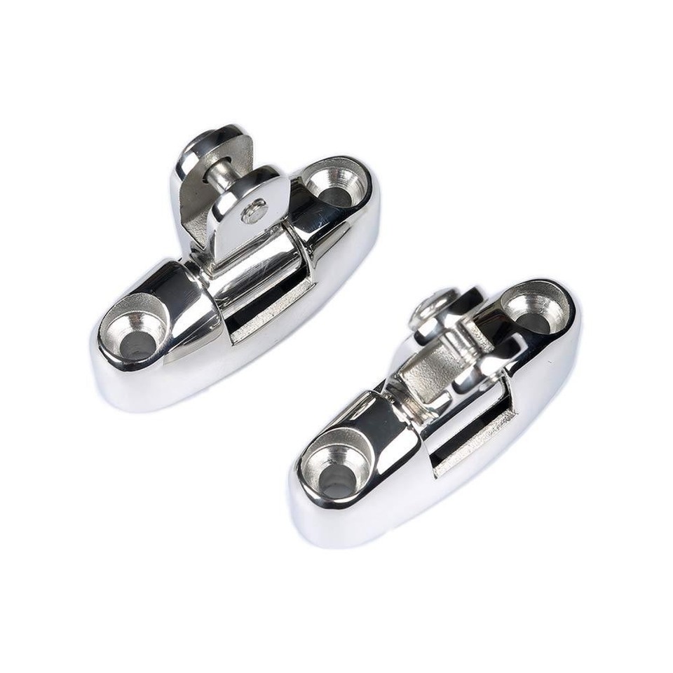 Thorn Boat Bimini Top Deck Swivel Hinge Mount 316 Stainless Steel Pack ...