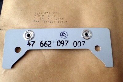 Bell 47 P/N 47-662-097-7 NEW | eBay